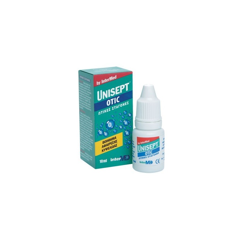 Intermed Unisept Otic Drops 10ml | Snif.gr