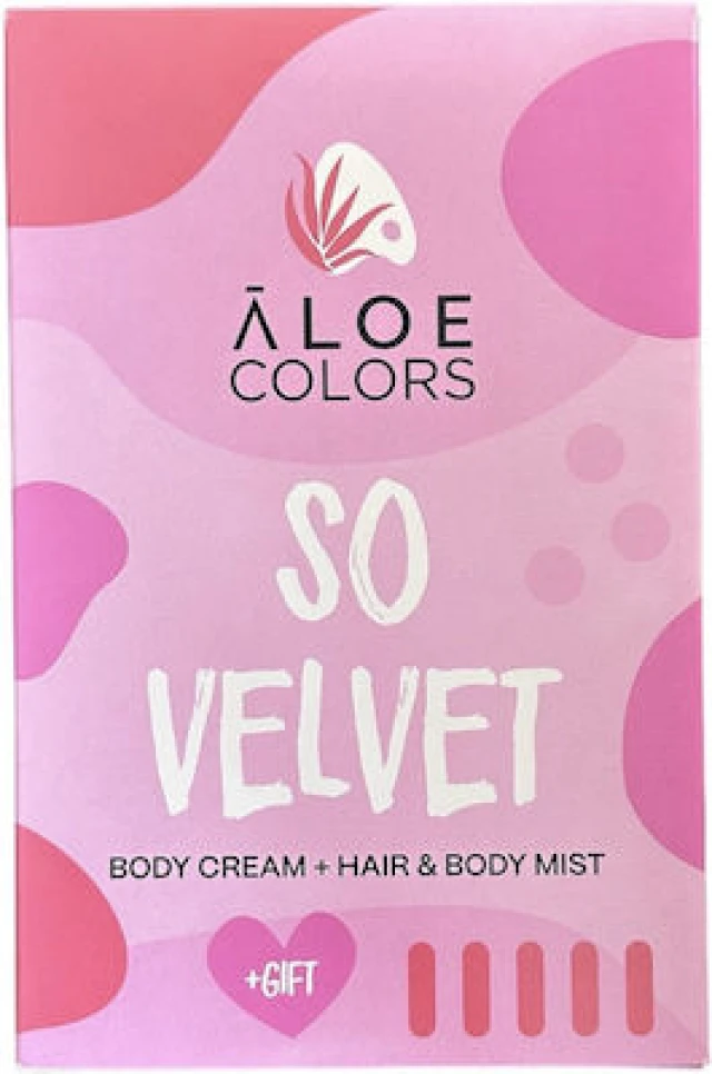 Aloe Colors Promo So velvet Body Cream 100ml & Hair&Body Mist 100ml ...