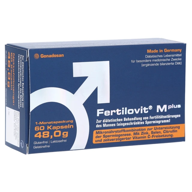 Fertilovit Male Plus , 60caps | Το Online Φαρμακείο σου στη Θεσσαλονίκη